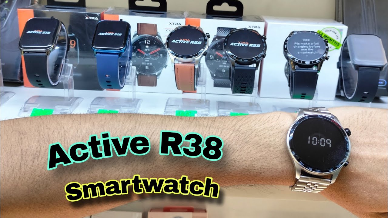 XTRA Active R38 AMOLED Smartwatch || Tech Den || - YouTube