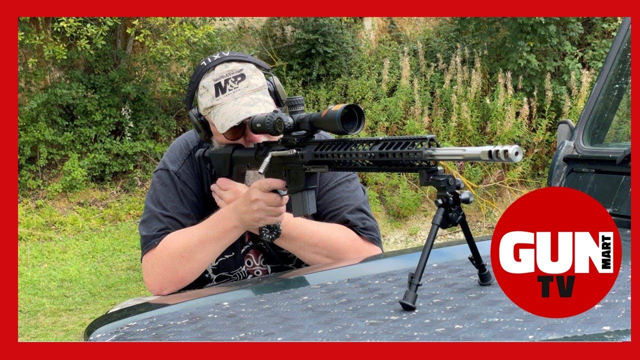 Southern Gun Co Speedmaster hybrid, straight-pull rifle - YouTube