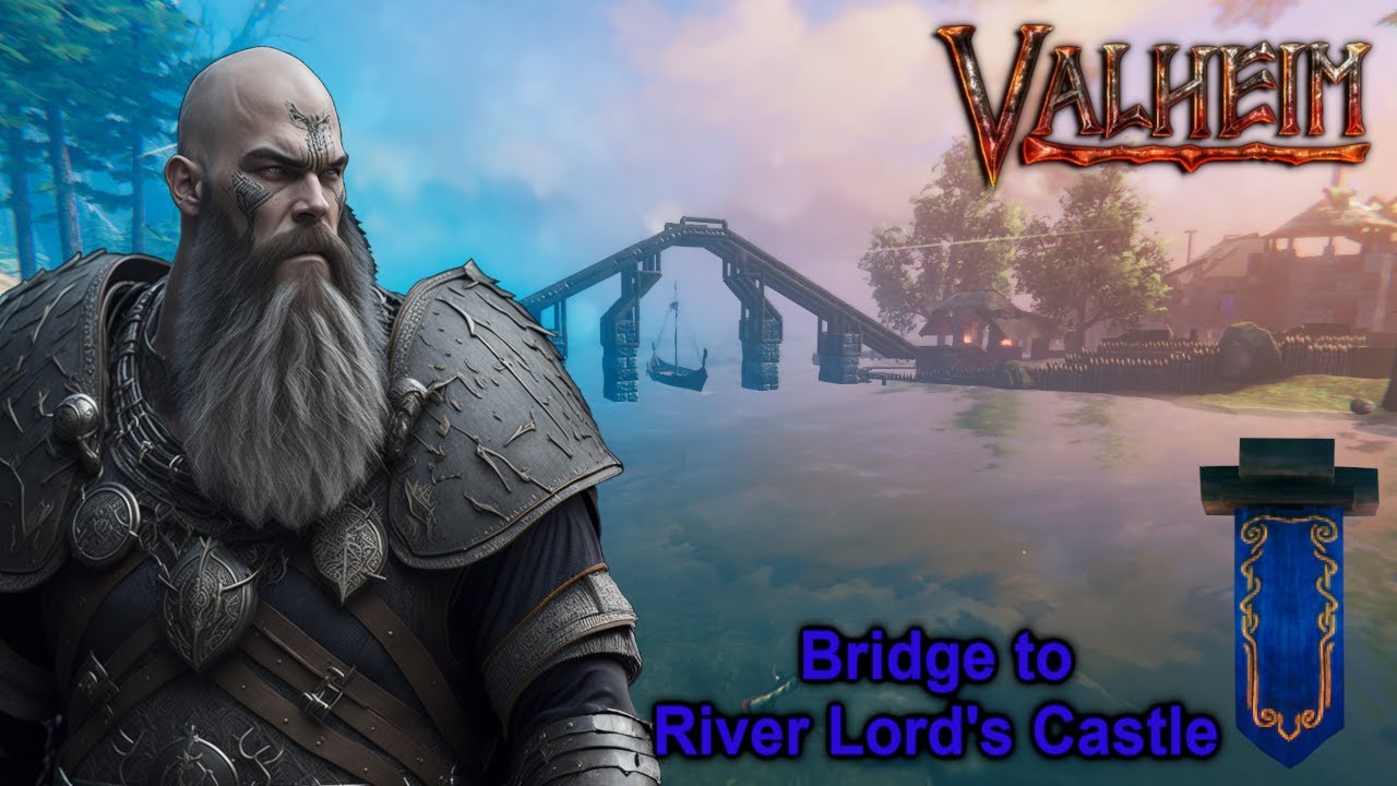 The Bridge to River Lord's Castle - Valheim - YouTube