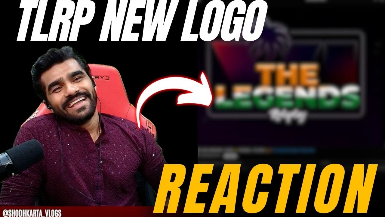 Shreeman Legend Reaction on TLRP LOGO | #tlrp #shreemanlegend - YouTube
