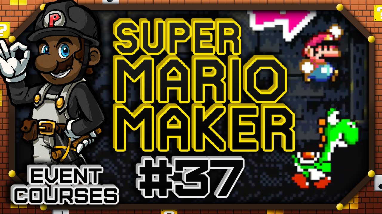 Cat Mario & Cat Peach Event Courses! | Super Mario Maker #37 (Let's ...