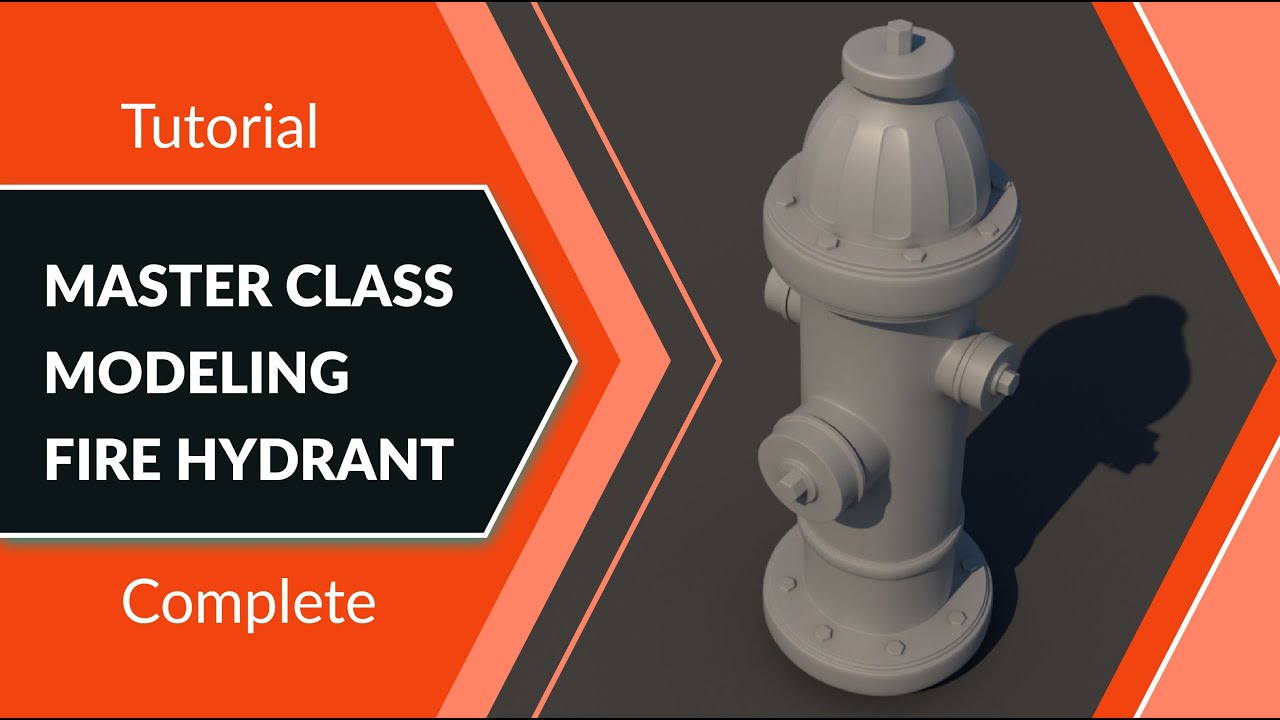 Autodesk Maya - Modeling Fire Hydrant - YouTube