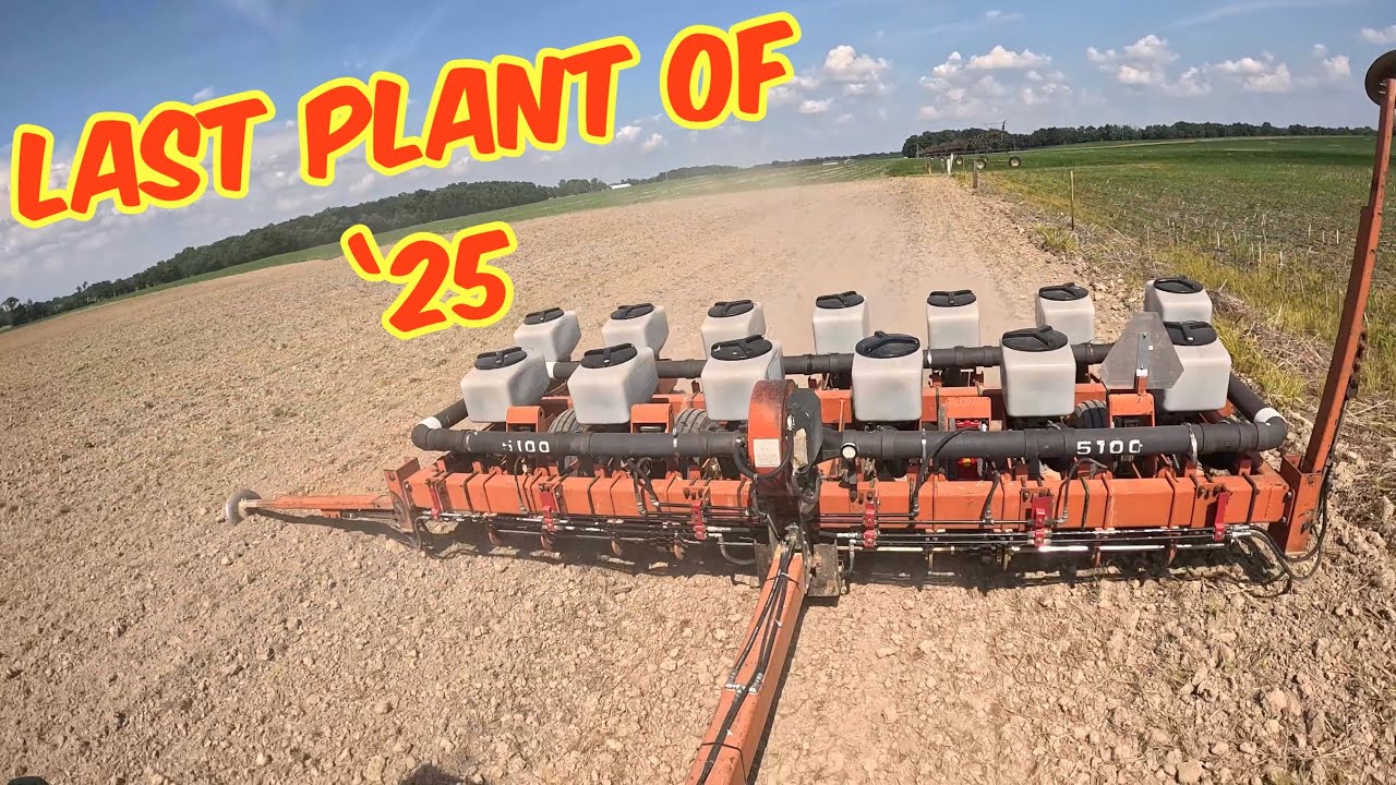 LAST PLANT of ‘25: Double crop beans finally in the ground - YouTube