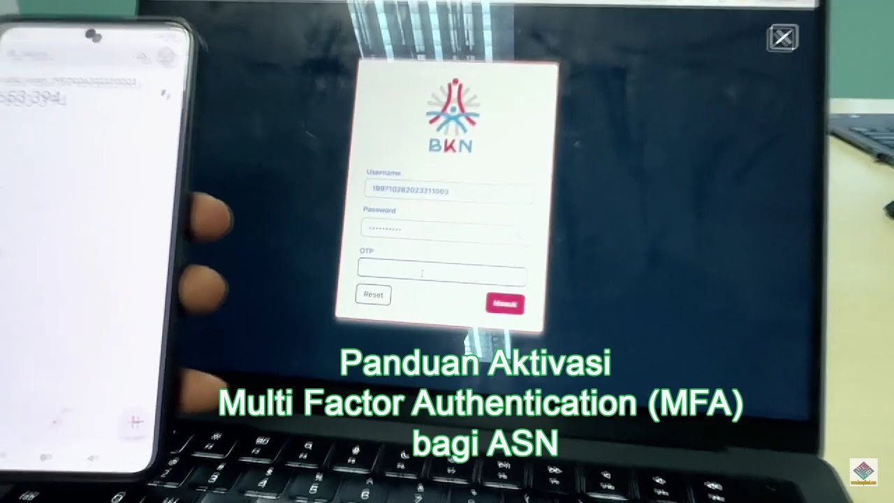 Panduan Aktivasi Multi Factor Authentication (MFA) bagi ASN - YouTube