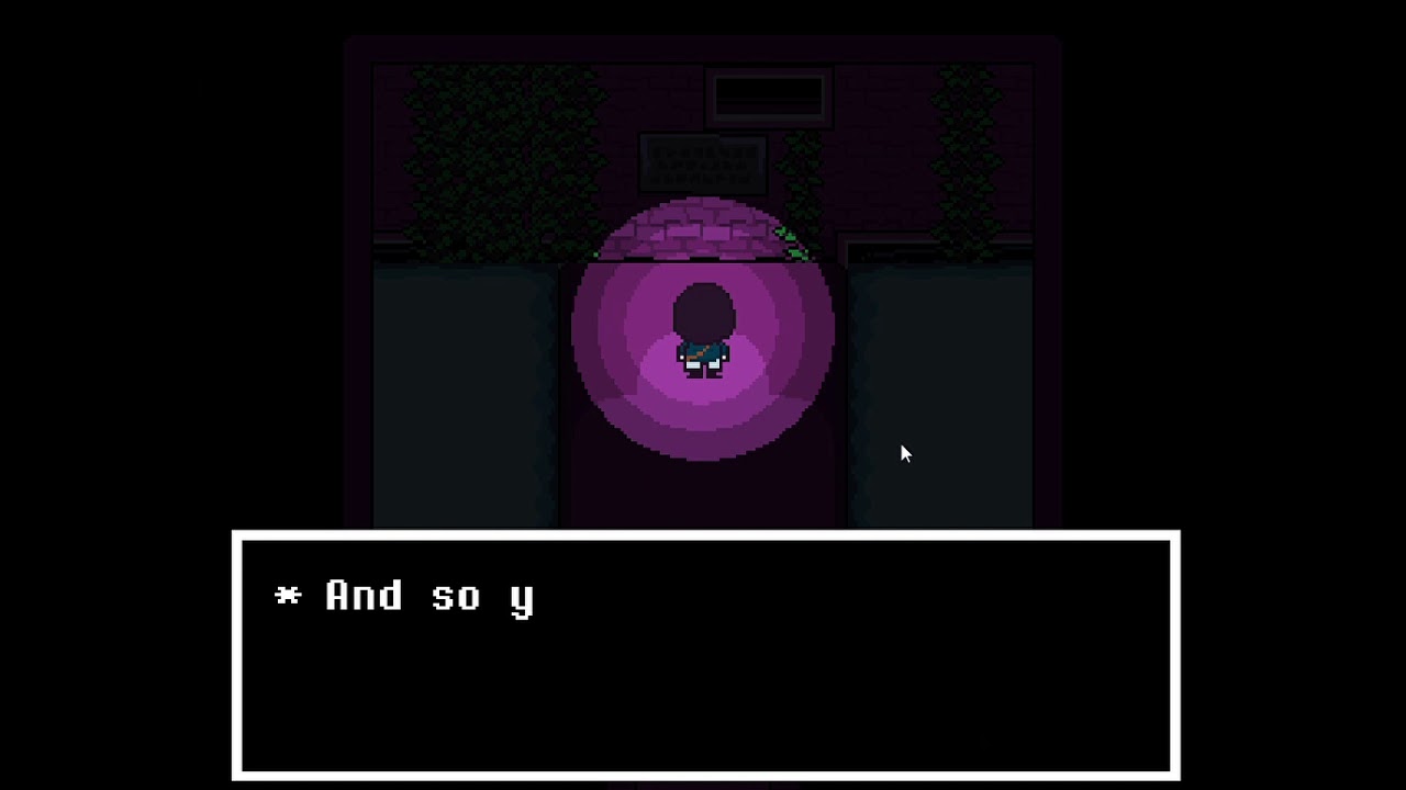 Undertale Purple Demo - Part 1: into the underground, and under? - YouTube