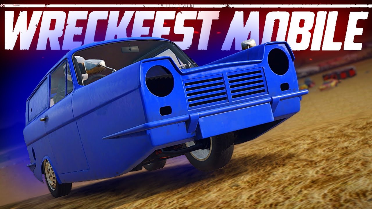 Wreckfest MOBILE 💥 - SuperVan (Reliant Robin) / Performance Review ...