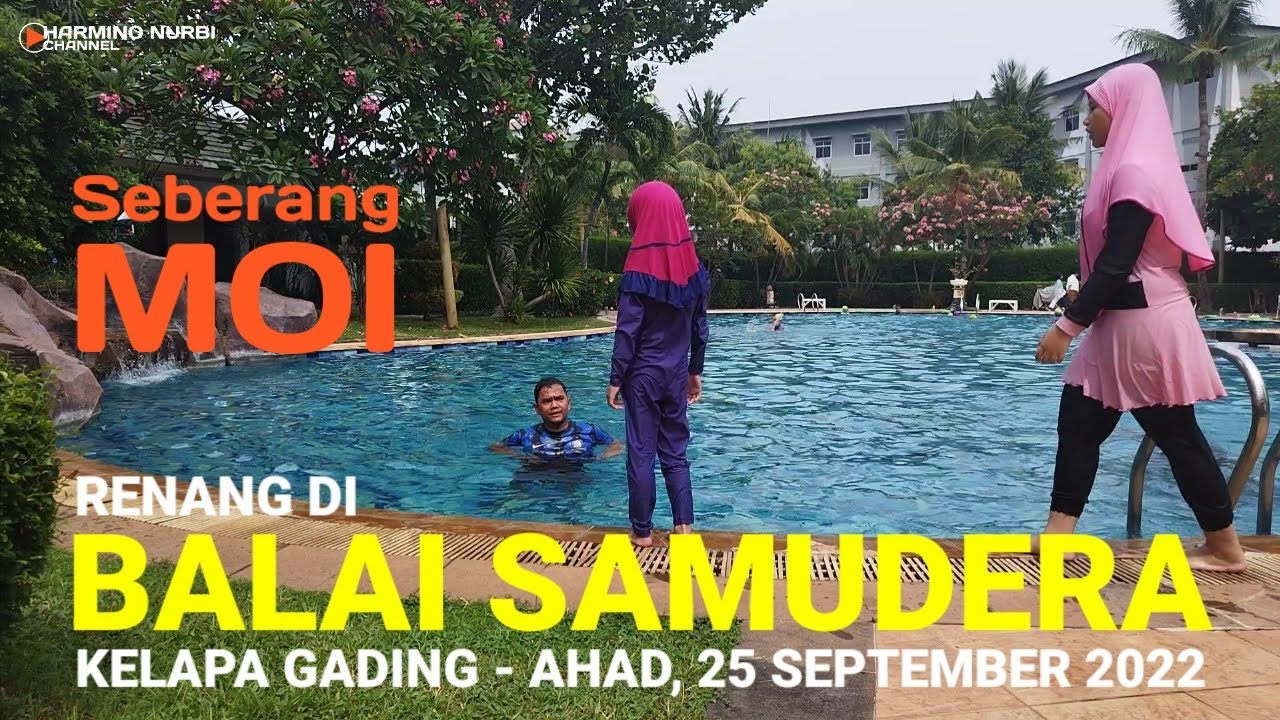 Renang di Balai Samudera | Kelapa Gading - YouTube