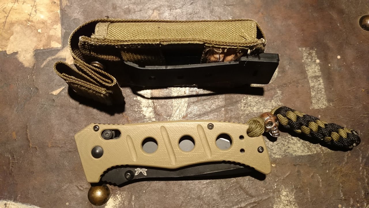 Benchmade Adamas 275BKSN Folder - YouTube