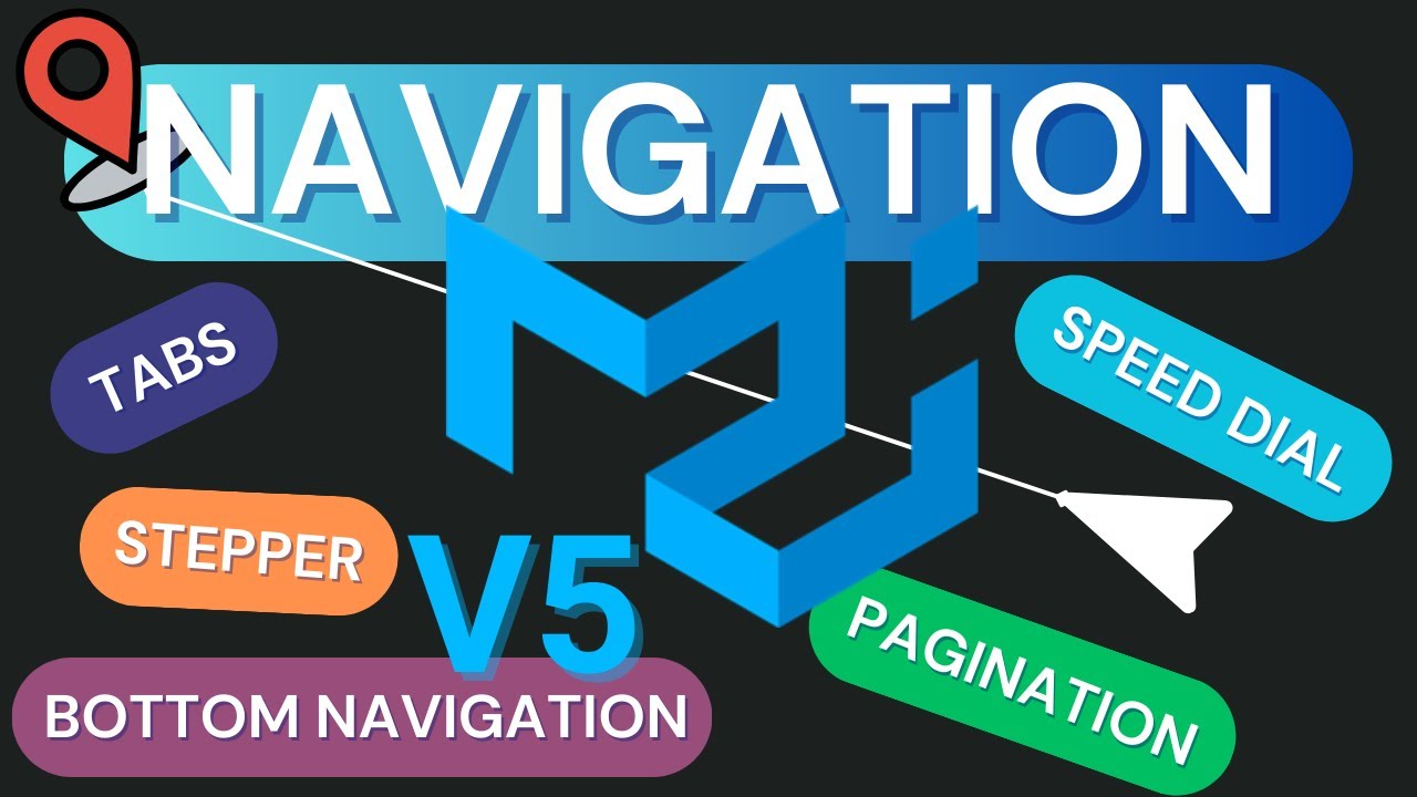 Material UI 5 Tutorial - Learn Tabs, Stepper, Pagination, Speed Dial and Bottom Navigation - YouTube