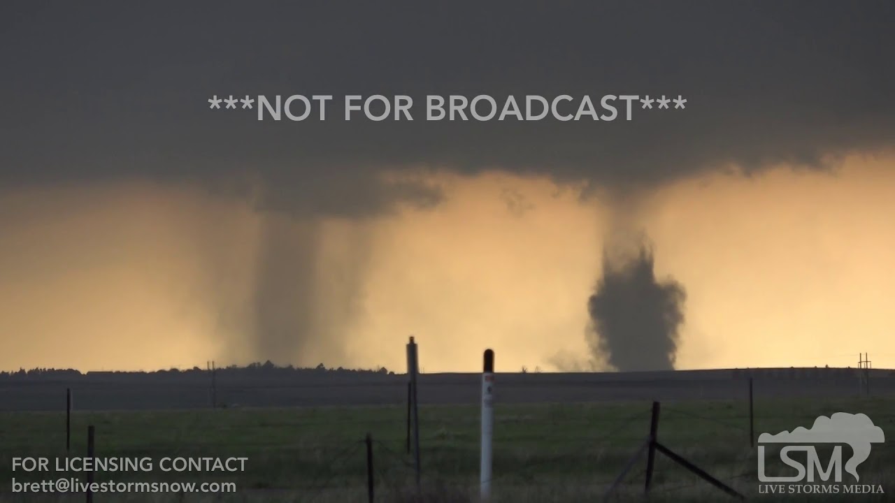 05-28-2018 Cope, CO Landspout Outbreak & Tornado - YouTube