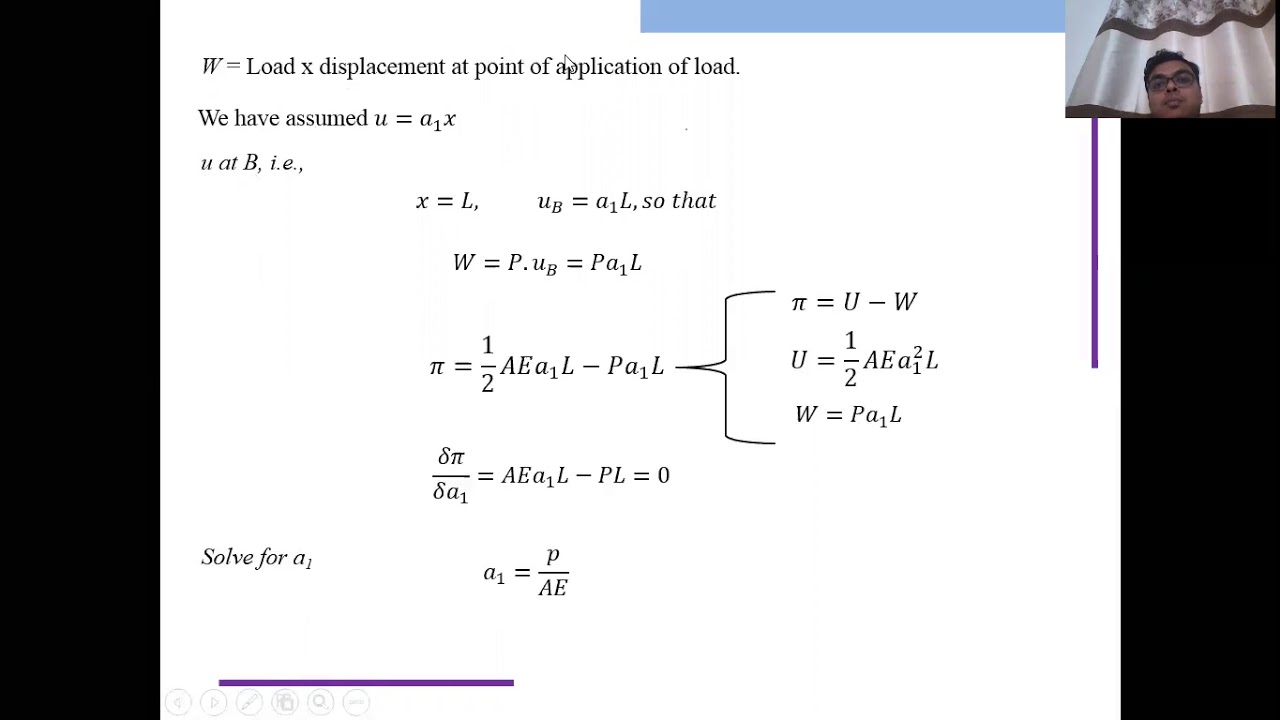 Rayleigh Ritz Method 2 - YouTube