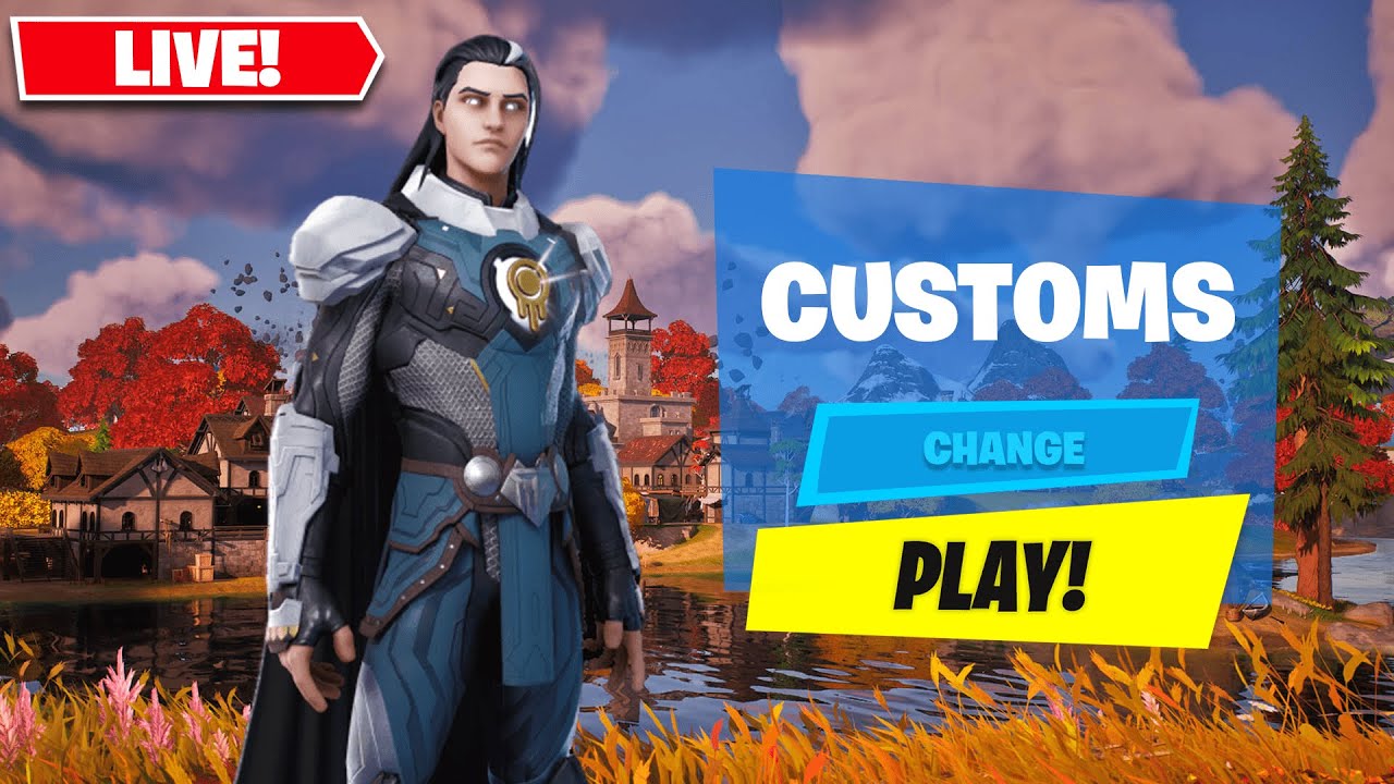 🔴 FORTNITE CHAPTER 4 SEASON 2 CUSTOMS GAMES CUSTOM MATCHMAKING WITH ...
