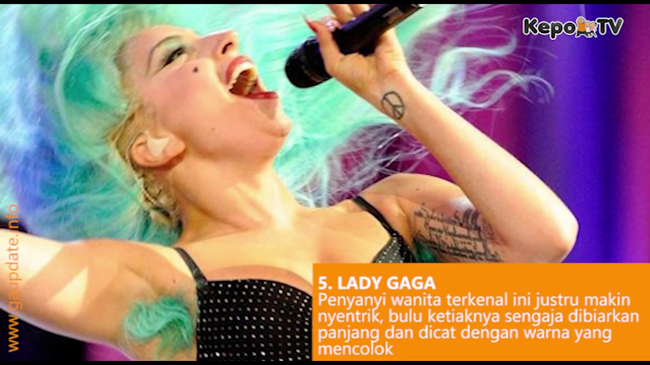 6 Artis Wanita Yang Lupa Mencukur Bulu Ketiaknya - YouTube