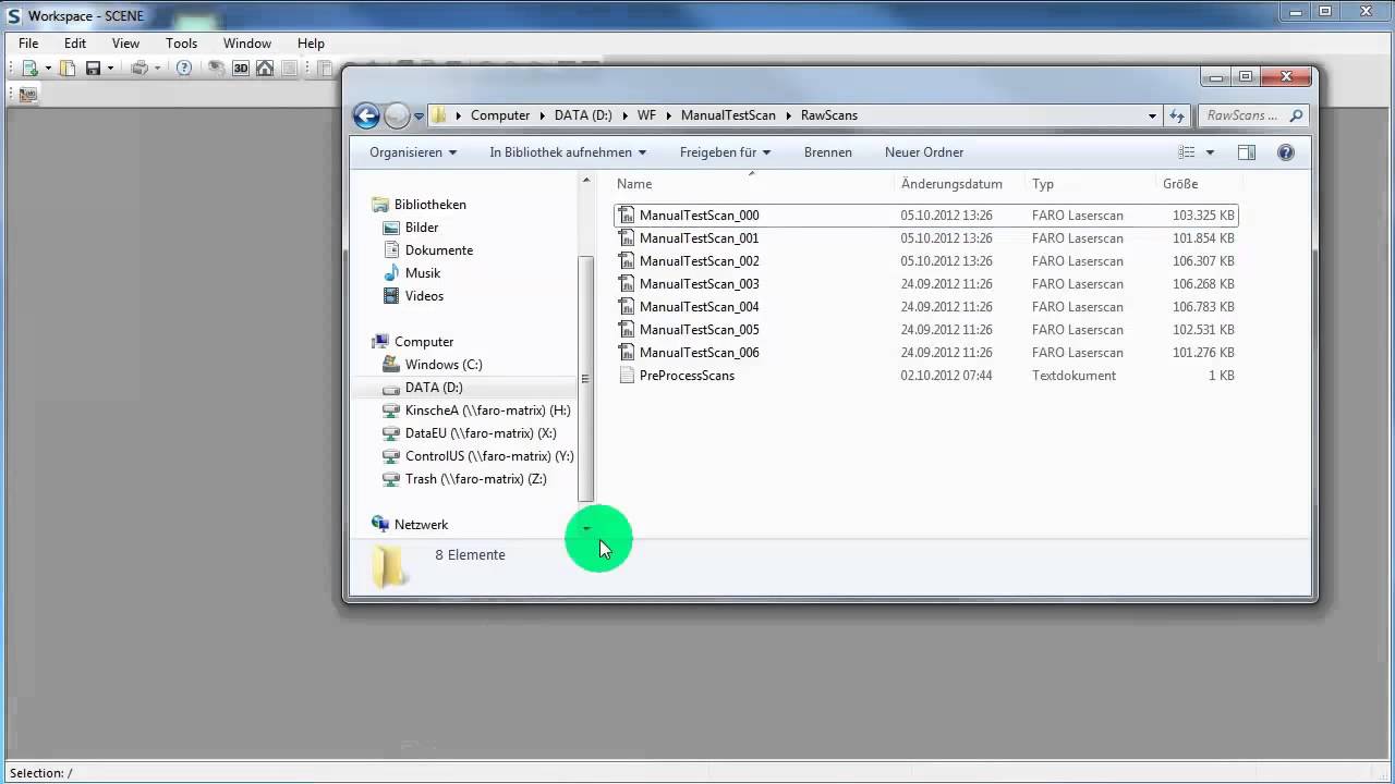 SCENE 5 0 Get FLS files with current registration - YouTube