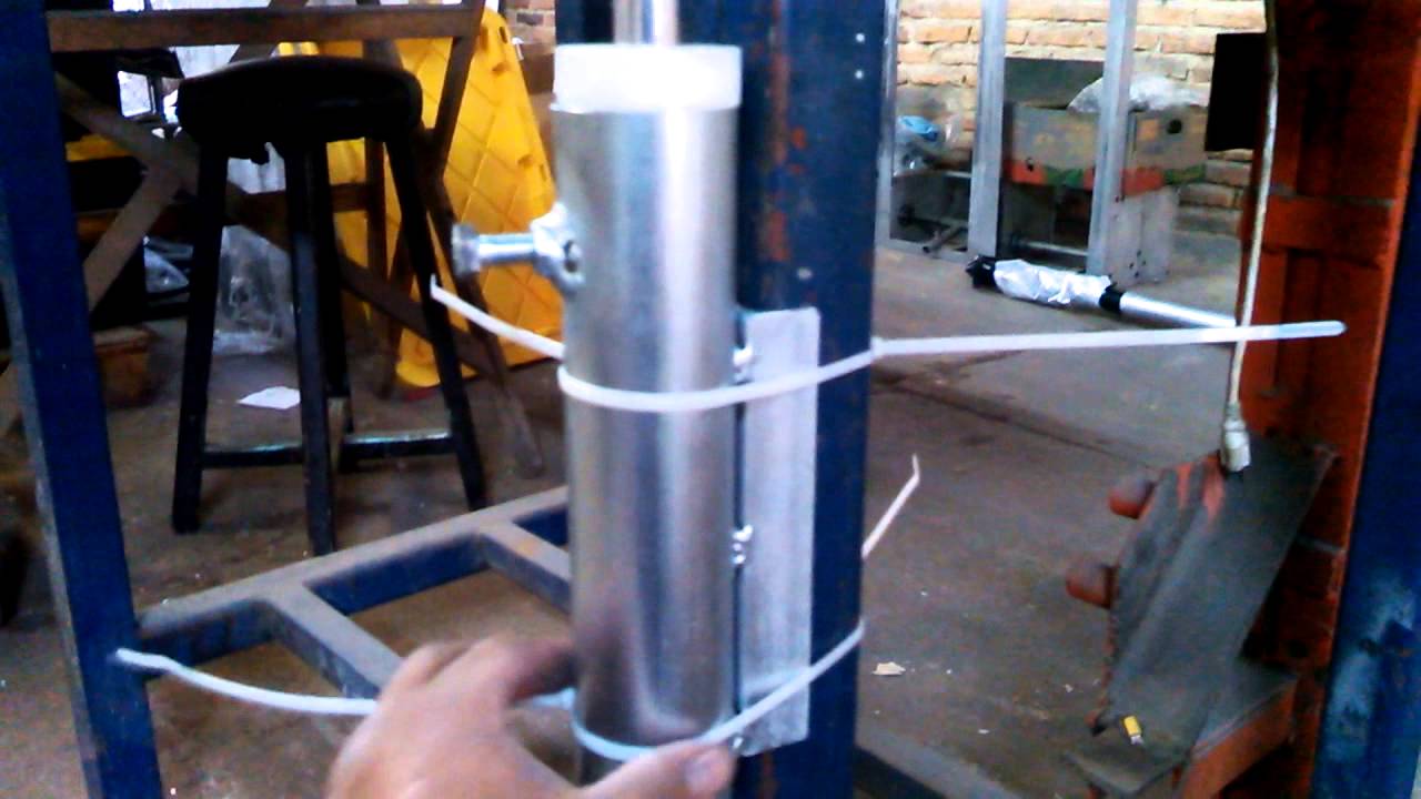 PARARRAYOS TIPO DIPOLO CORONA - YouTube