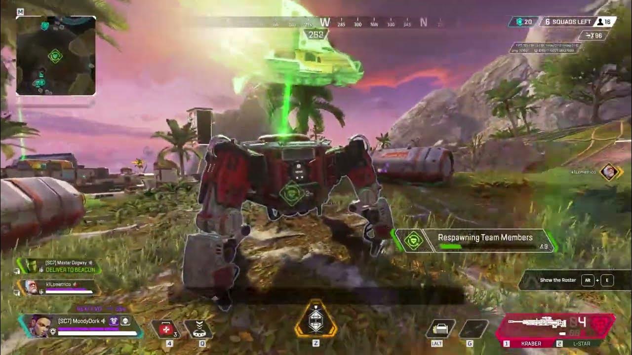 (Apex Legends) That Rare Game When Most Kraber Shots Landed! And Almost Won! - YouTube