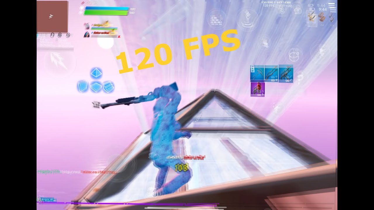 120 FPS FORTNITE MOBILE HIGHLIGHTS #4 - YouTube