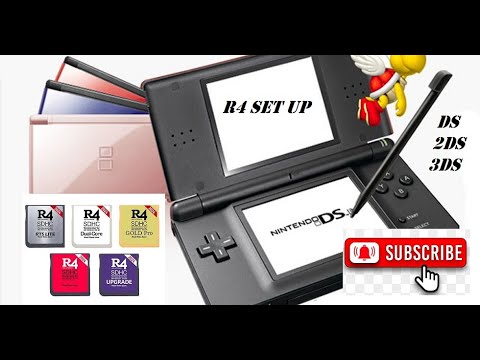 How to setup the R4 Card to run Emulators & Play Ds Games on Nintendo ...