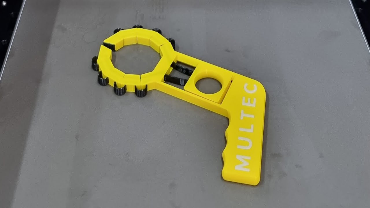 Multi material 3d printing on Original Prusa XL - YouTube