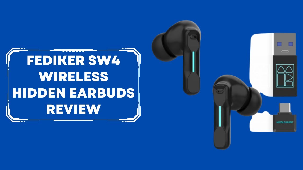 FEDIKER SW4 Wireless Hidden Earbuds: Effortless Audio Freedom Review ...
