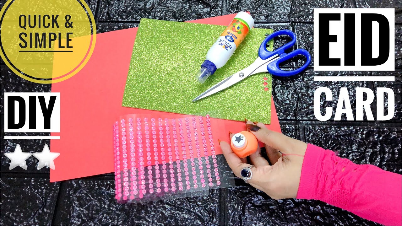 DIY-Hand Made Eid Special card | Eid Al Adha Craft ideas | Eid 2021 ...