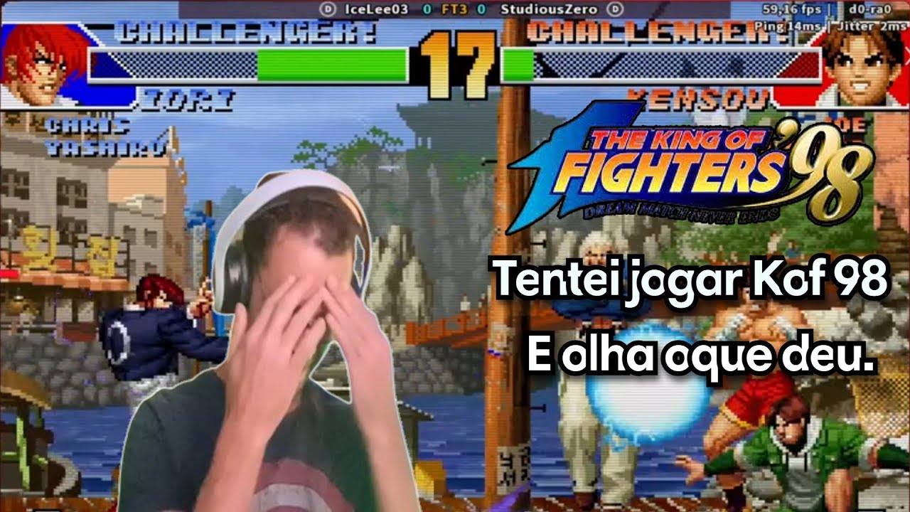 Tentei Jogar kof 98 / The king of figthers 98 #kof98 #gameplay #arcade ...