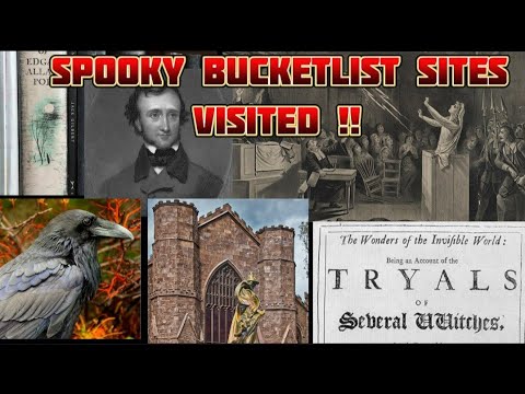 Salem Witch Trials Hanging Location & Edgar Allan Poe Gravesite - YouTube