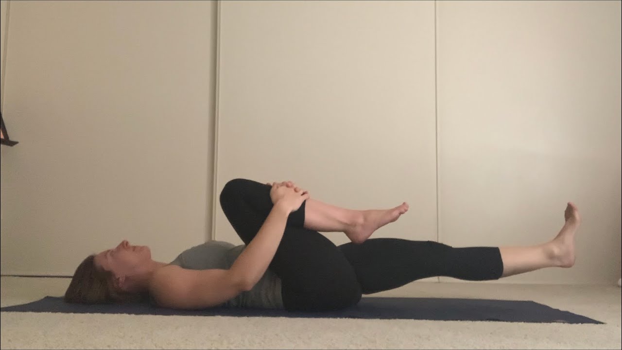 Simple Reclined Sciatica Sequence - YouTube