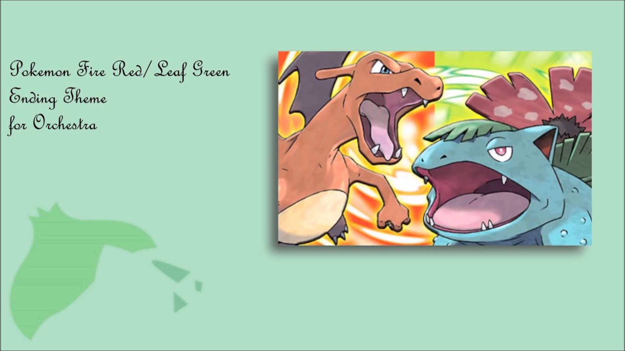 Pokemon Fire Red/Leaf Green: Ending Theme (Reorchestrated) - YouTube