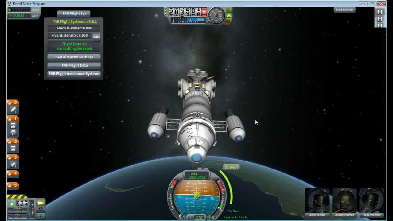 KSP: Station Core Module Launch - YouTube