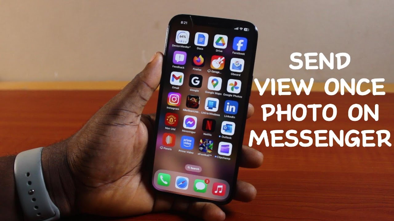 How to Send View Once Photos on Messenger - YouTube