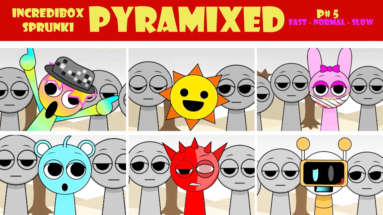 Incredibox Sprunki but Pyramixed (Full animated) in Phase 5| Fast ...