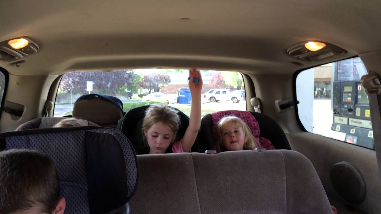 Potty Stop #1 #22hourswith2manykidsin1car - YouTube