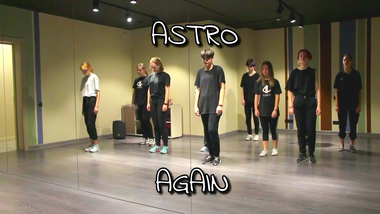 ASTRO - AGAIN Dance Tutorial Русский Туториал - YouTube