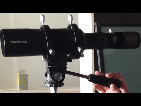 60mm Compact Deluxe Guide Scope Finderscope w/1.25" Double Helical ...