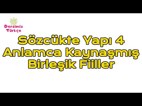 Sözcükte Yapı 3. Birleşik Sözcükler-Soru Çözümü