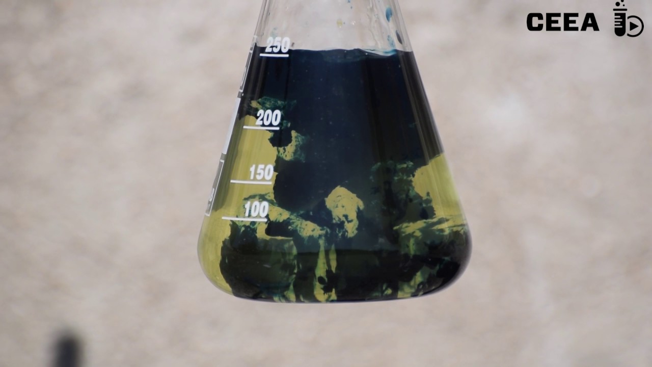 SHYNTHESIS OF THE PRUSSIAN BLUE COMPLEX IRONIII HEXACYANOFERATEII - YouTube