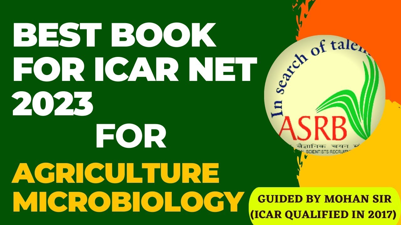 Best Book For ICAR NET for Agriculture Microbiology #icar #icarnet # ...