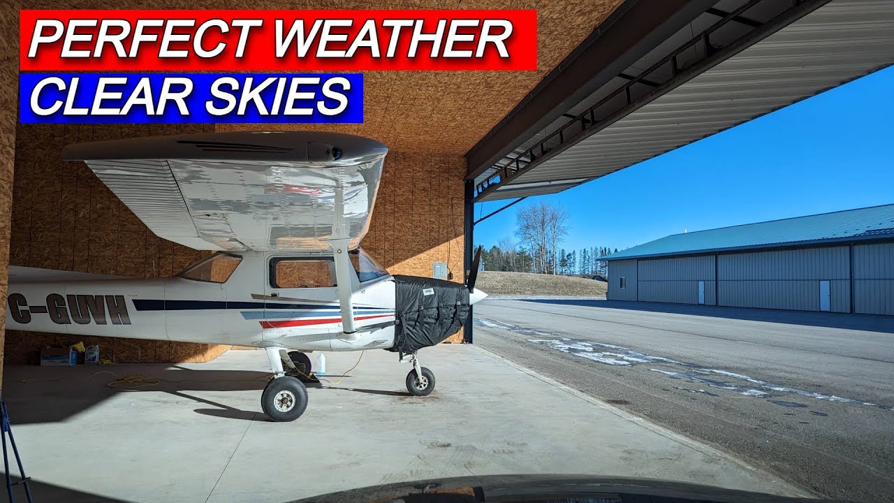 Perfect Weather! First Flight To Oshawa #CYOO #winterflying - YouTube