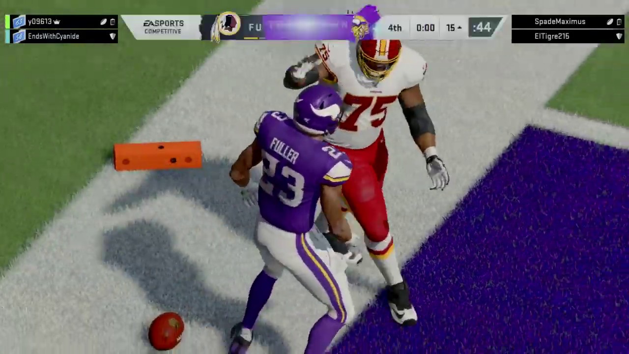 Fumble At The Goal Line! (Madden NFL 20) - YouTube