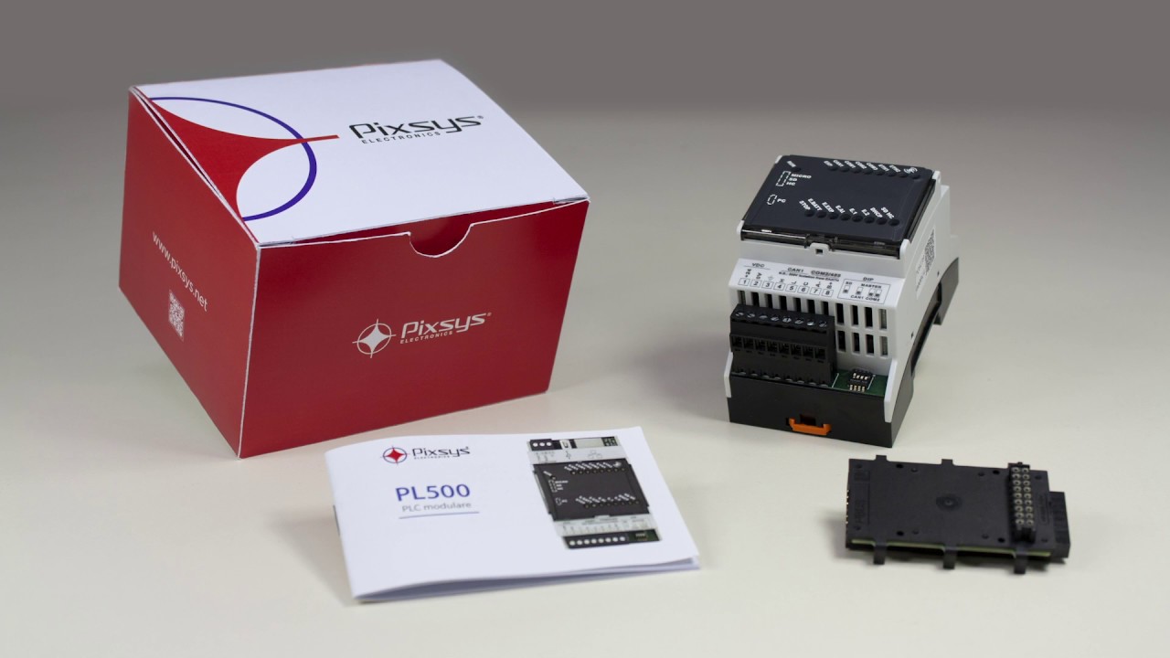 Pixsys LogicLab / Movicon tutorial n. 13 - Programming PL500 by Pixsys LogicLab (ENG) - YouTube