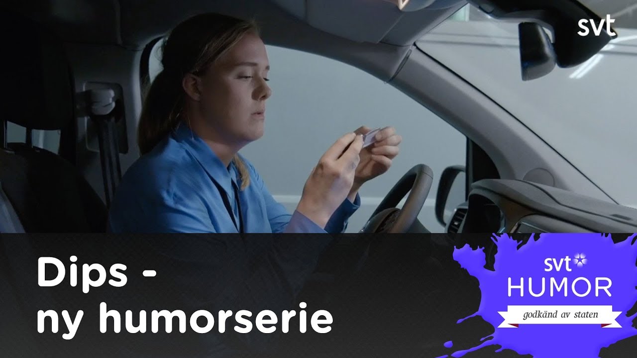 Humorserien Dips - att köra bil utan körkort - YouTube