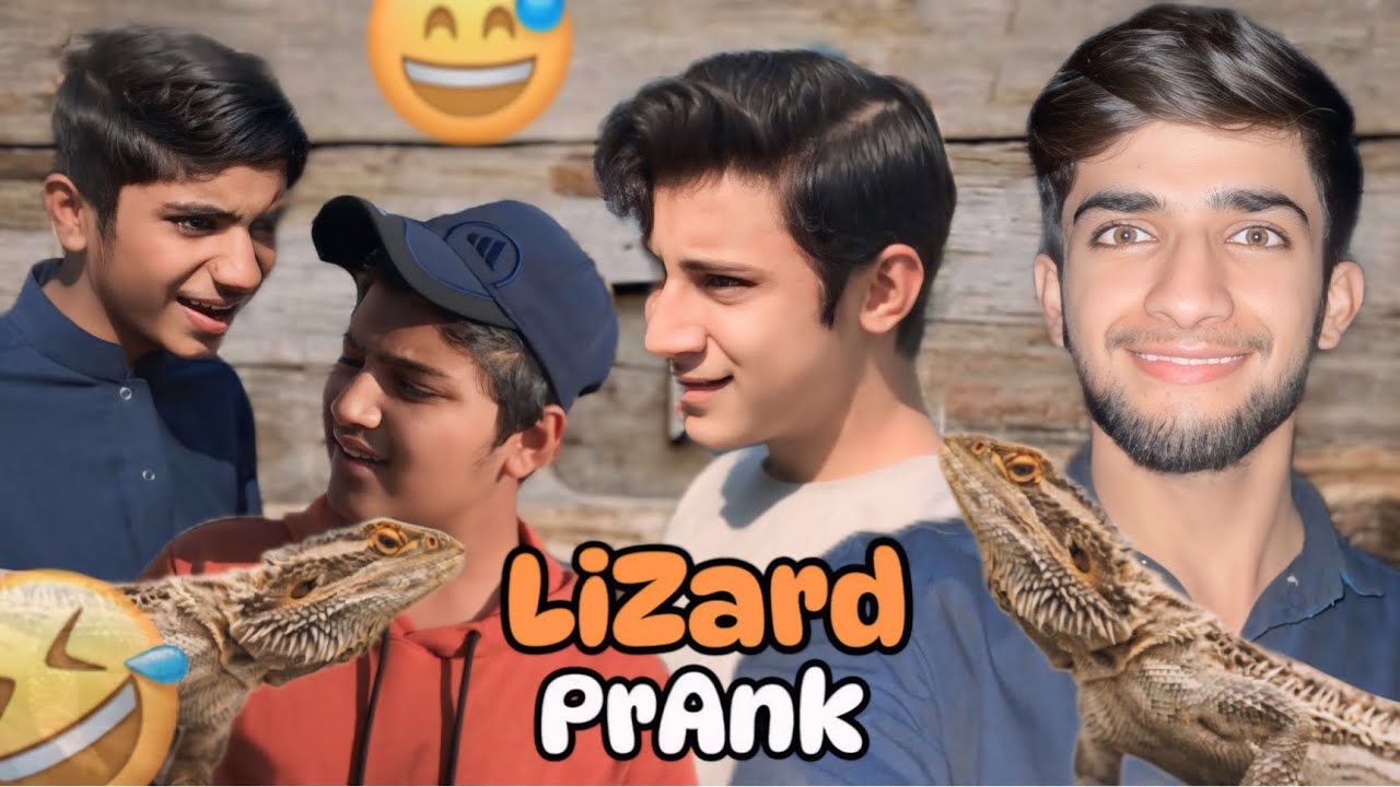 Real Lizard Prank On Friends 🤣 O Dar Gi 🤙 || FaizanArshadVlogs - YouTube