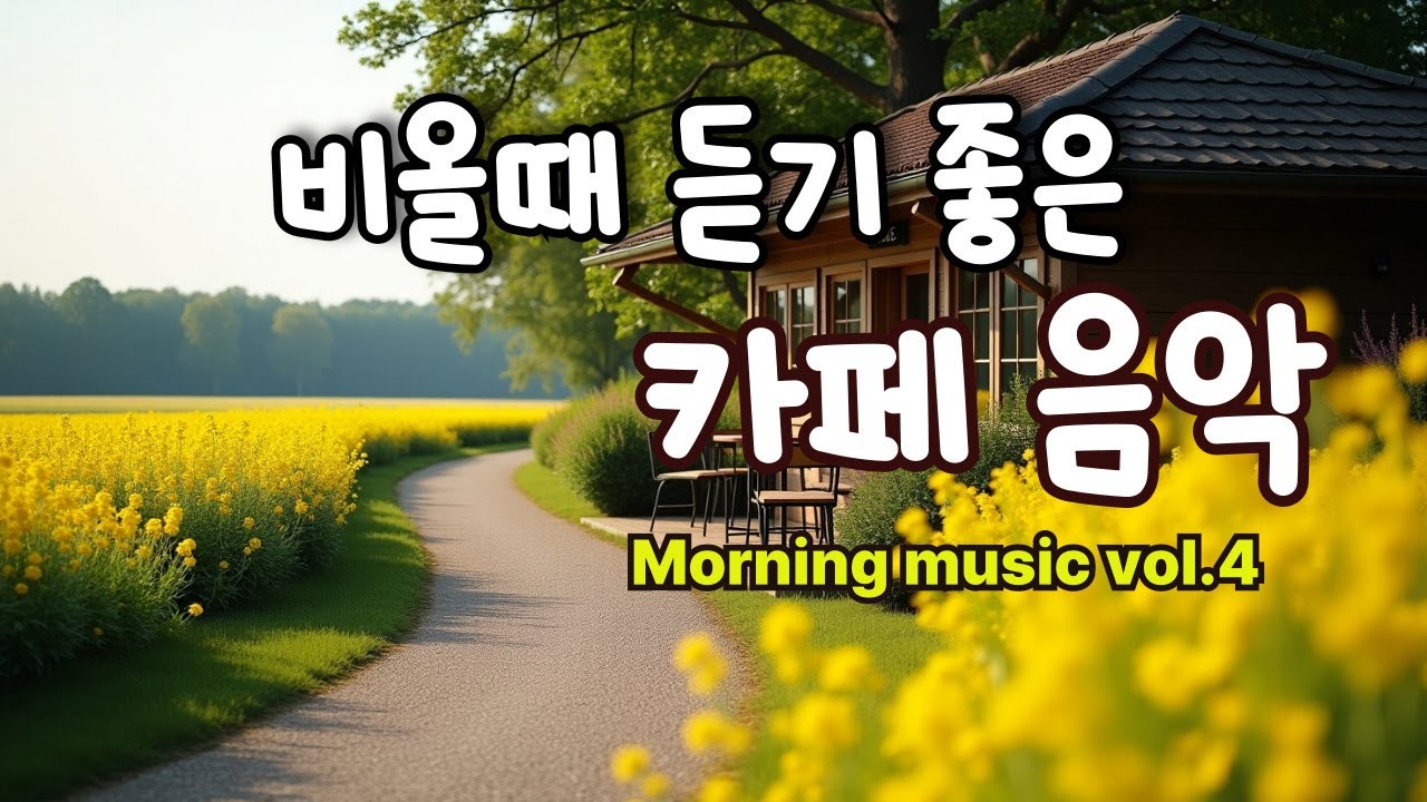 비올때 듣기좋은 카페음악ㅣ아침에 듣기좋은 음악ㅣ일할때 듣기 좋은 음악 ㅣ공부할때 듣기 좋은 음악 모닝송 감성음악 감성팝