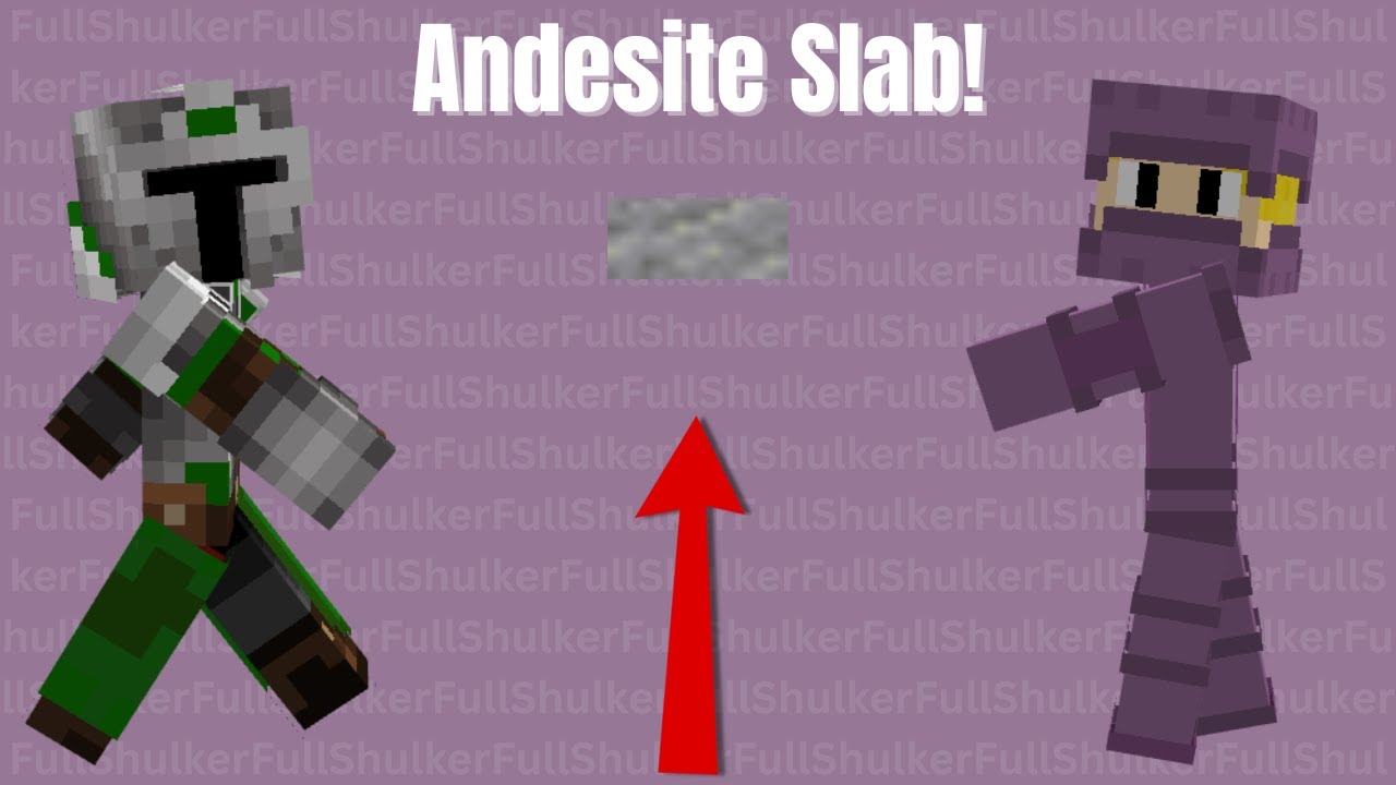 Random Block Speedrun In Full - Andesite Slab - YouTube