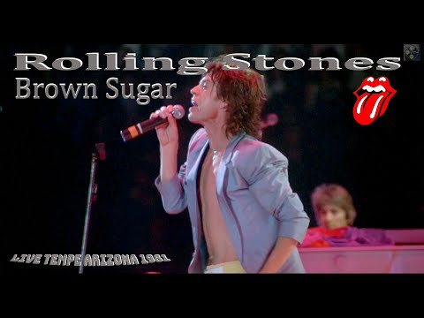 The Rolling Stones LIVE MOVIE - Brown Sugar [LIVE East Rutherford New Jersey 1981]~Full HD~1080p