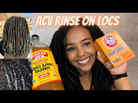 LOC DETOX| ACV RINSE ON MY 2 YEAR LOCS | SHOCKING RESULTS! - YouTube