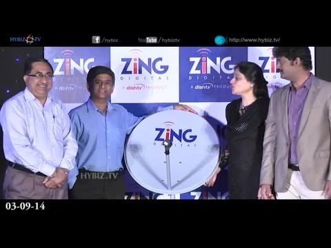 Dish TV Launches Zing Digital Telugu DTH - YouTube
