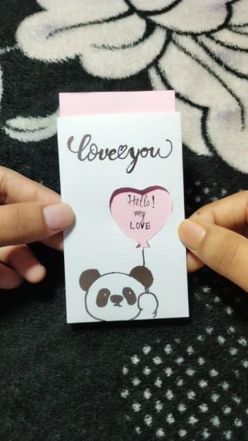 DIY easy gift card idea💝🐼💫 - YouTube