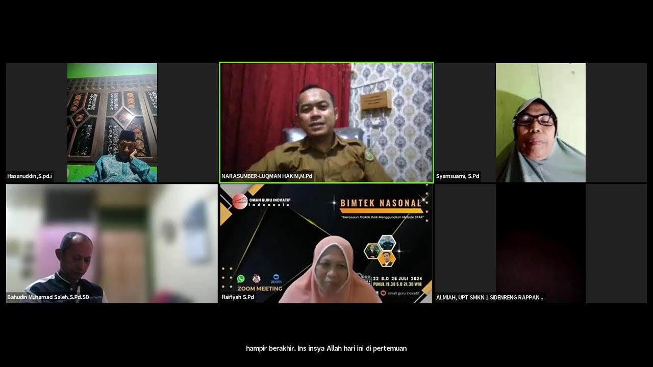 BIMTEK MENYUSUN PRAKTIK BAIK MENGGUNAKAN METODE STAR #DAY02 - YouTube
